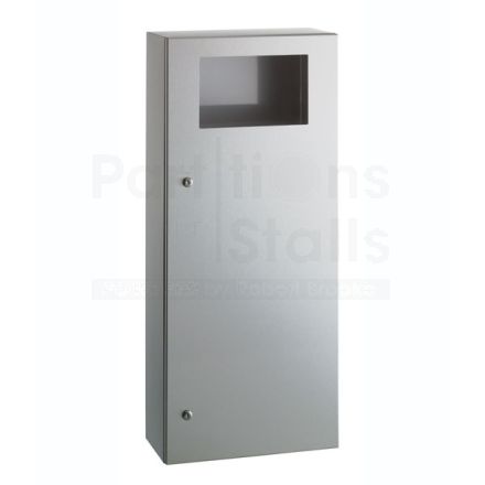 Bobrick Surface Mounted Waste Receptacle B-35639