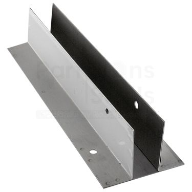 SS Continuous Two Ear Bracket 3/4"