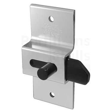 Aluminum Slide Bolt Latch Surface Mount Lock