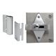 door lock and door stop kit for in swing round edge